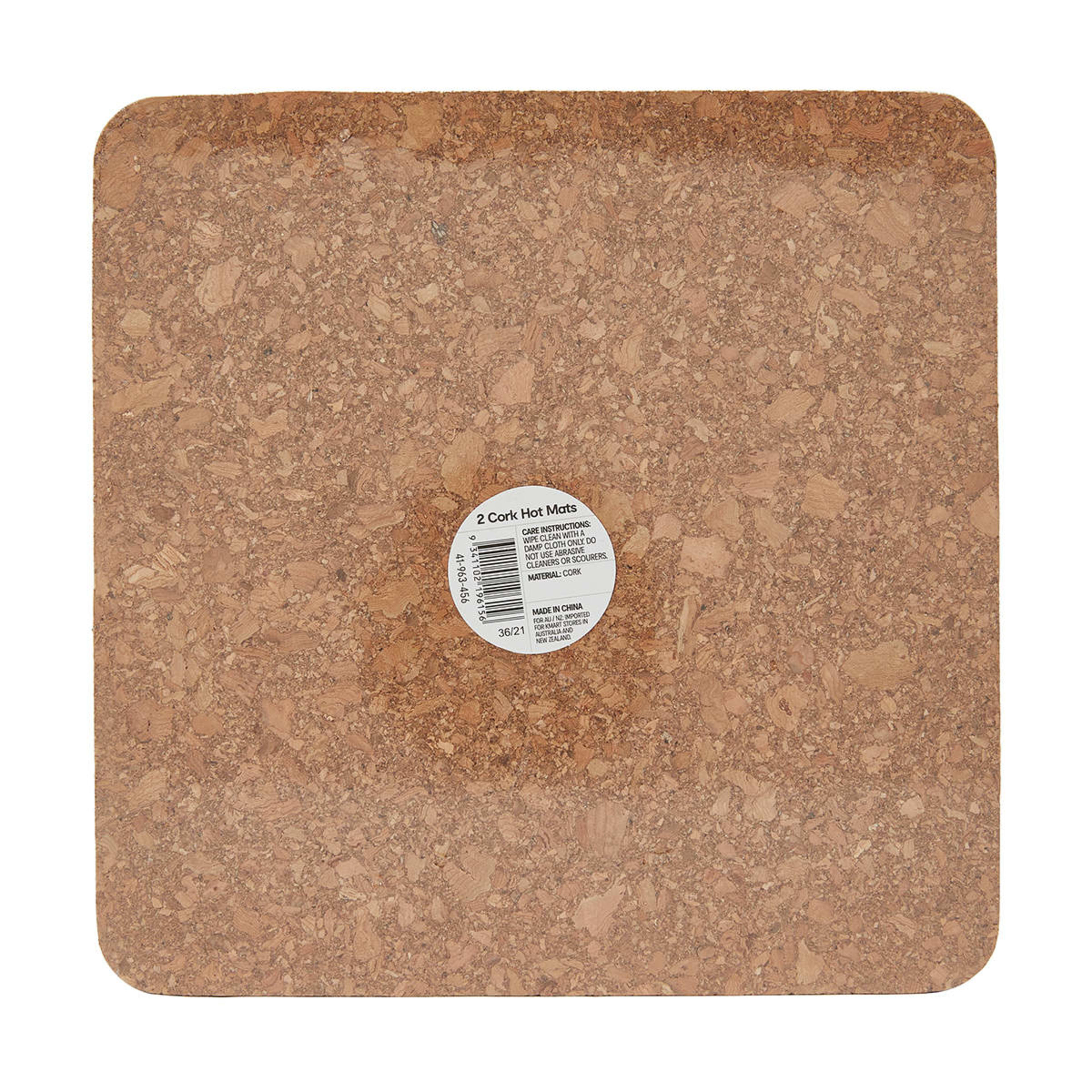 Set of 2 Cork Mats - Kmart