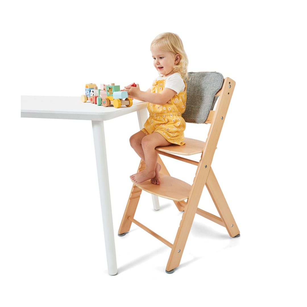 2-in-1 Wooden Highchair - Kmart