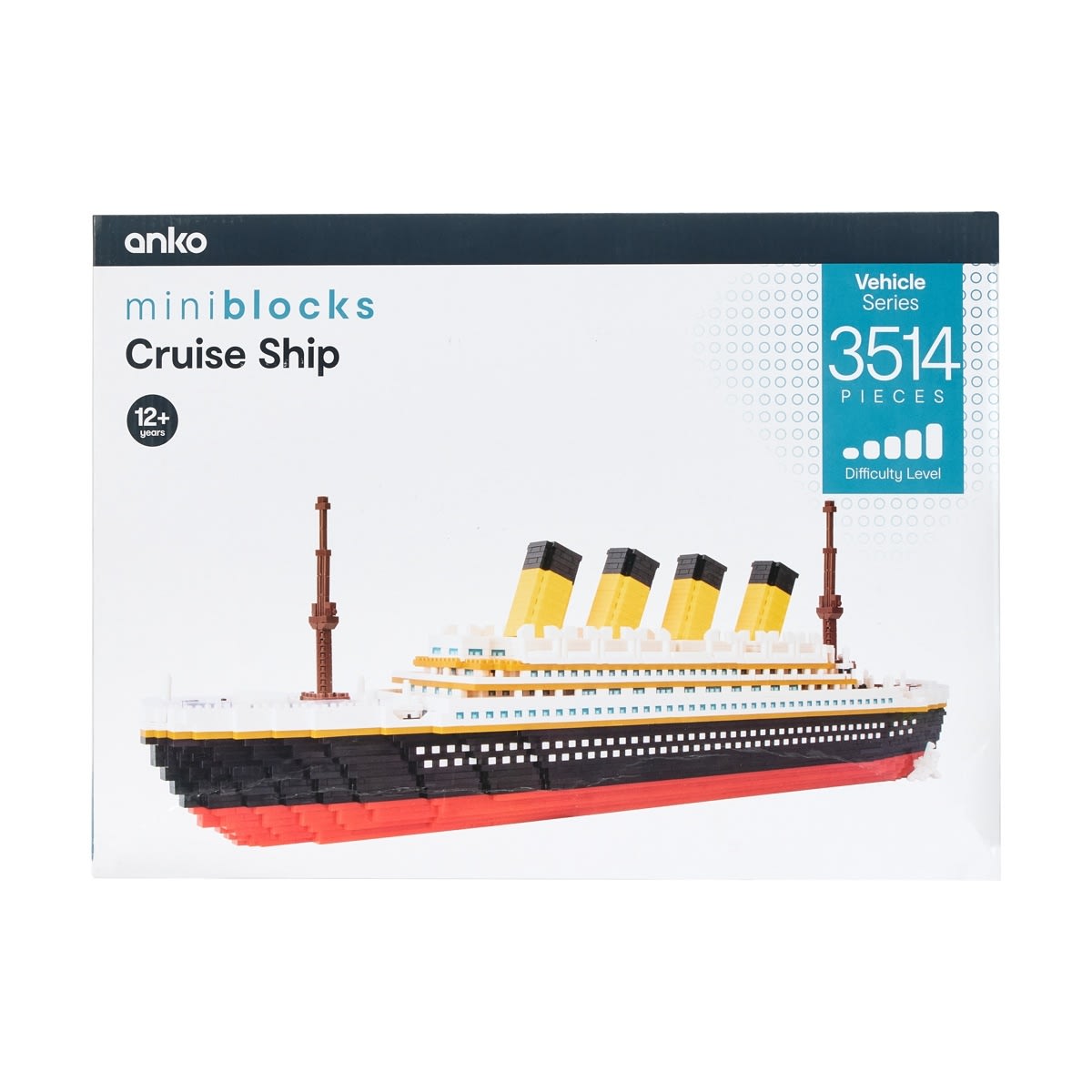 3514 Piece Mini Blocks Vehicle Series: Cruise Ship - Kmart