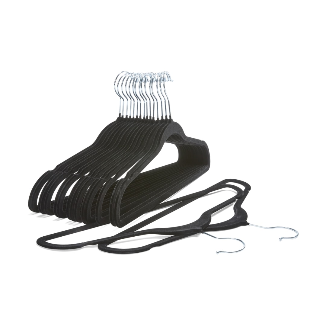 Flocked Hangers - Pack of 30 - Kmart