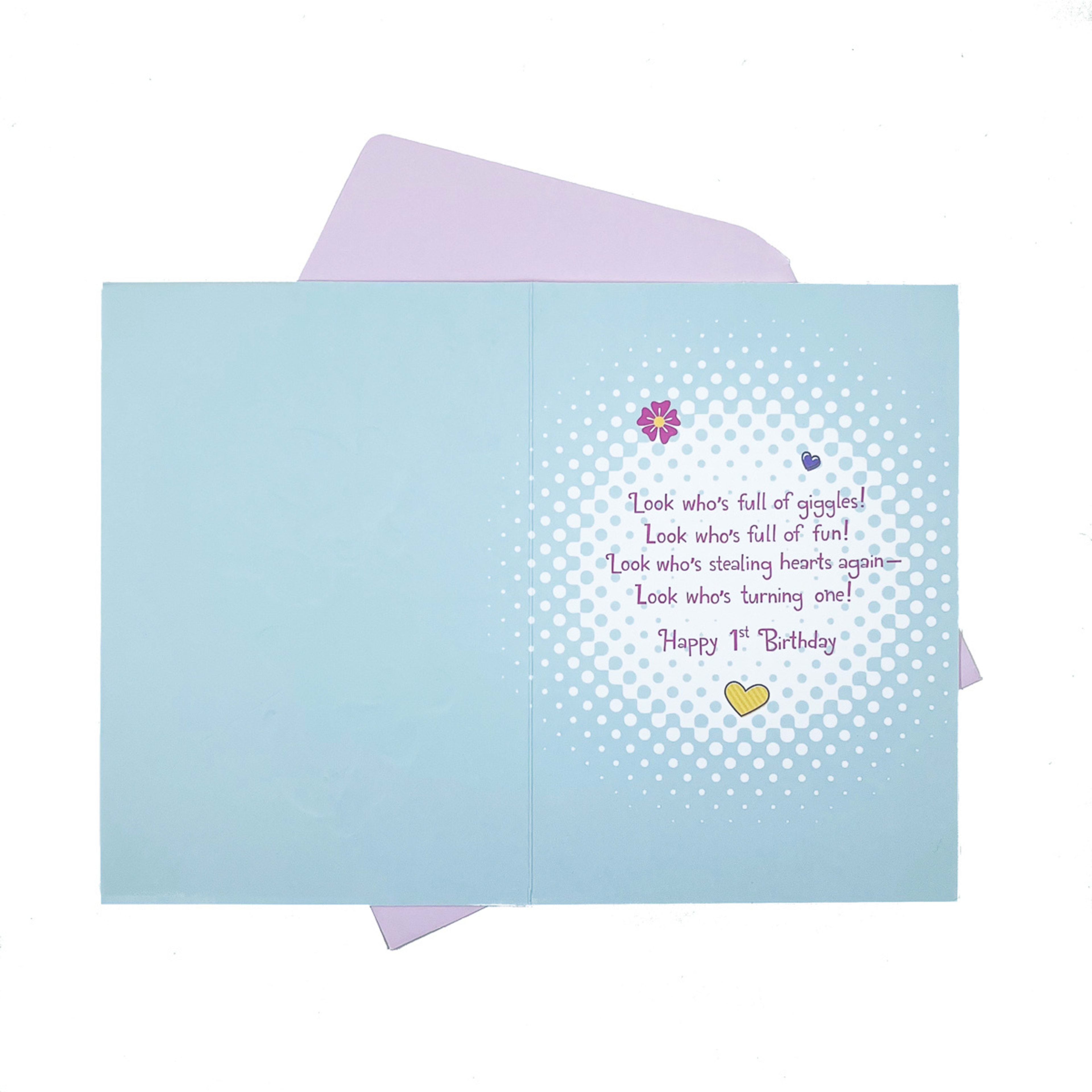 Hallmark Birthday Card Age 1 - Minnie Mouse - Kmart