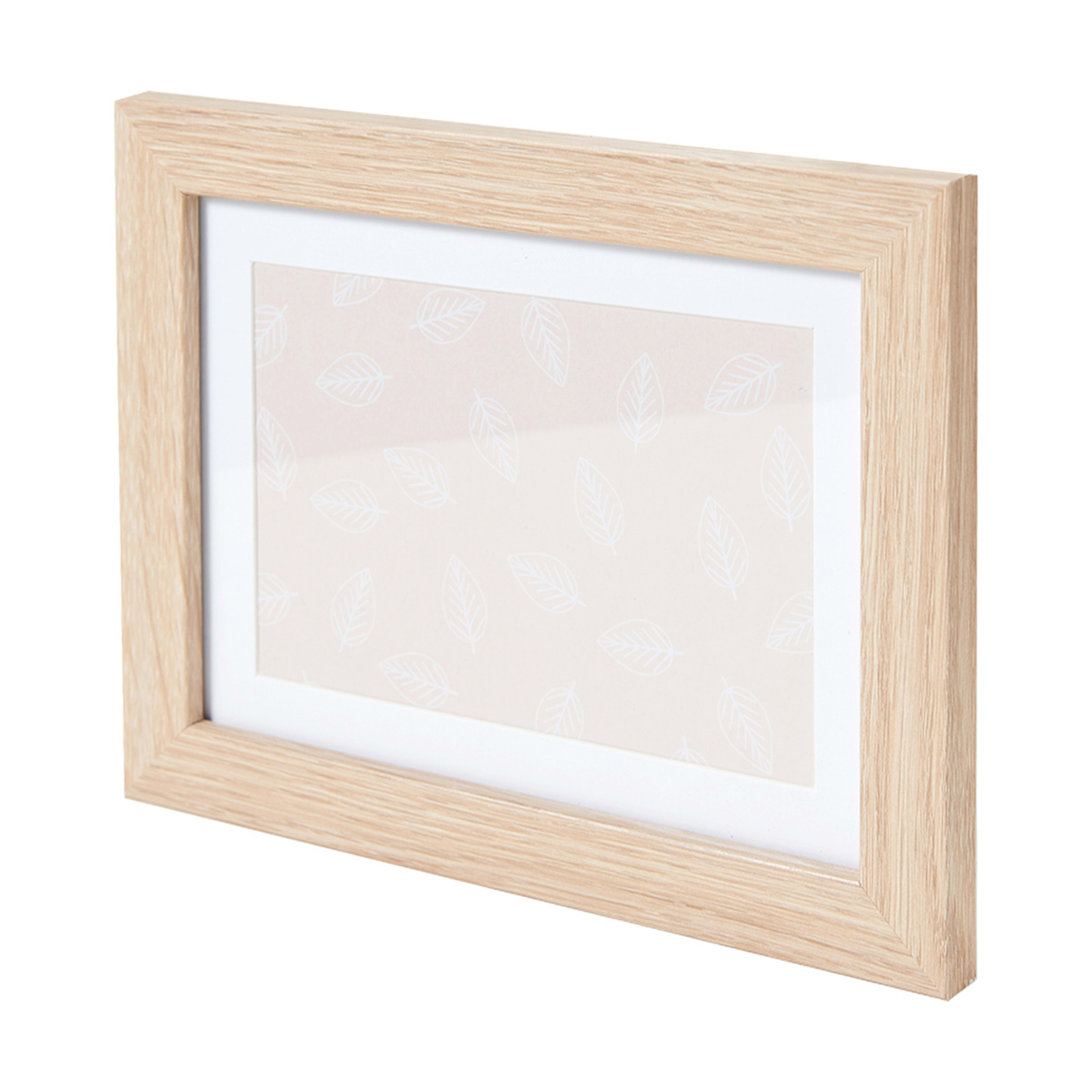 8 Piece Wall Photo Frame Set - Oak - Kmart