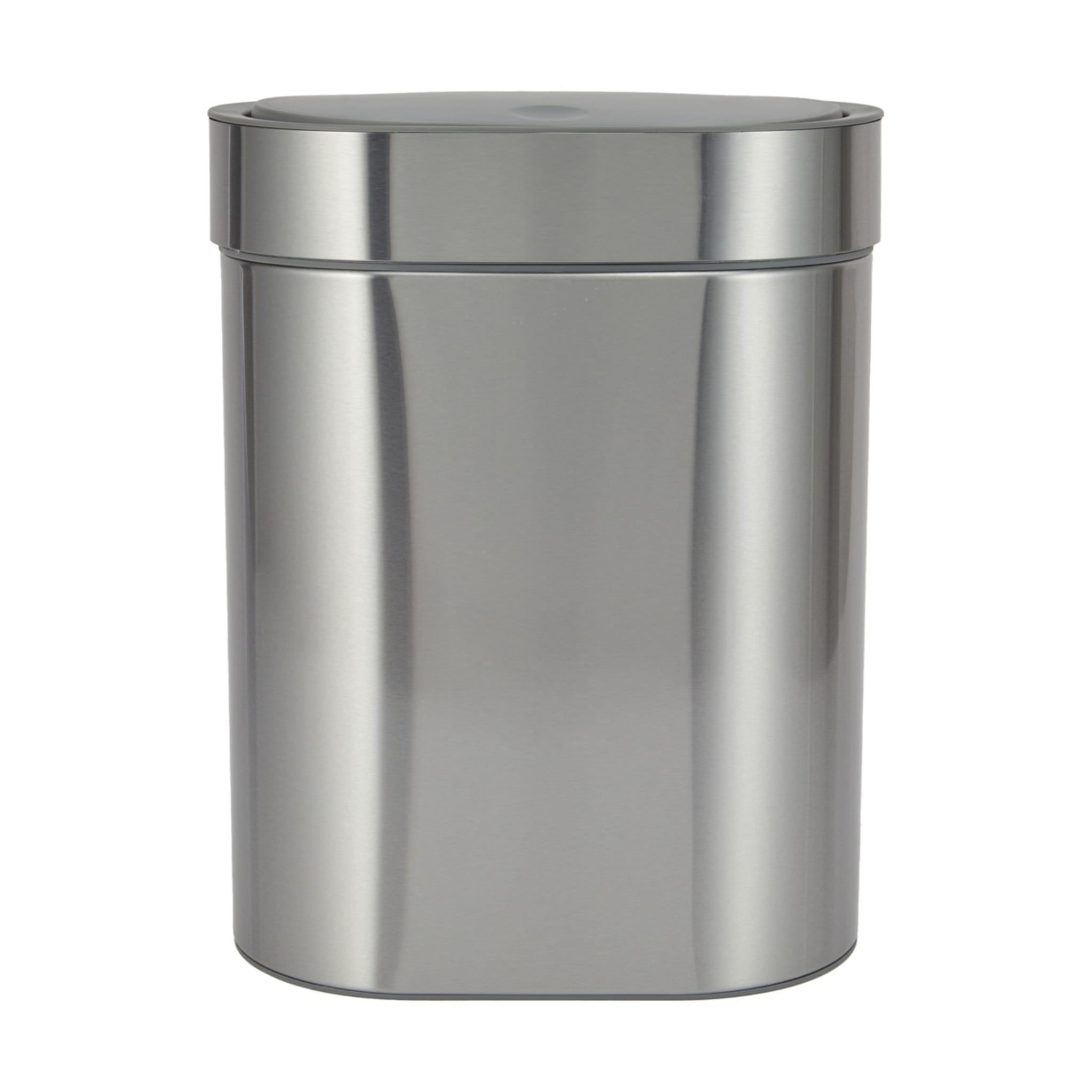 4L Stainless Steel Push Top Bin - Kmart
