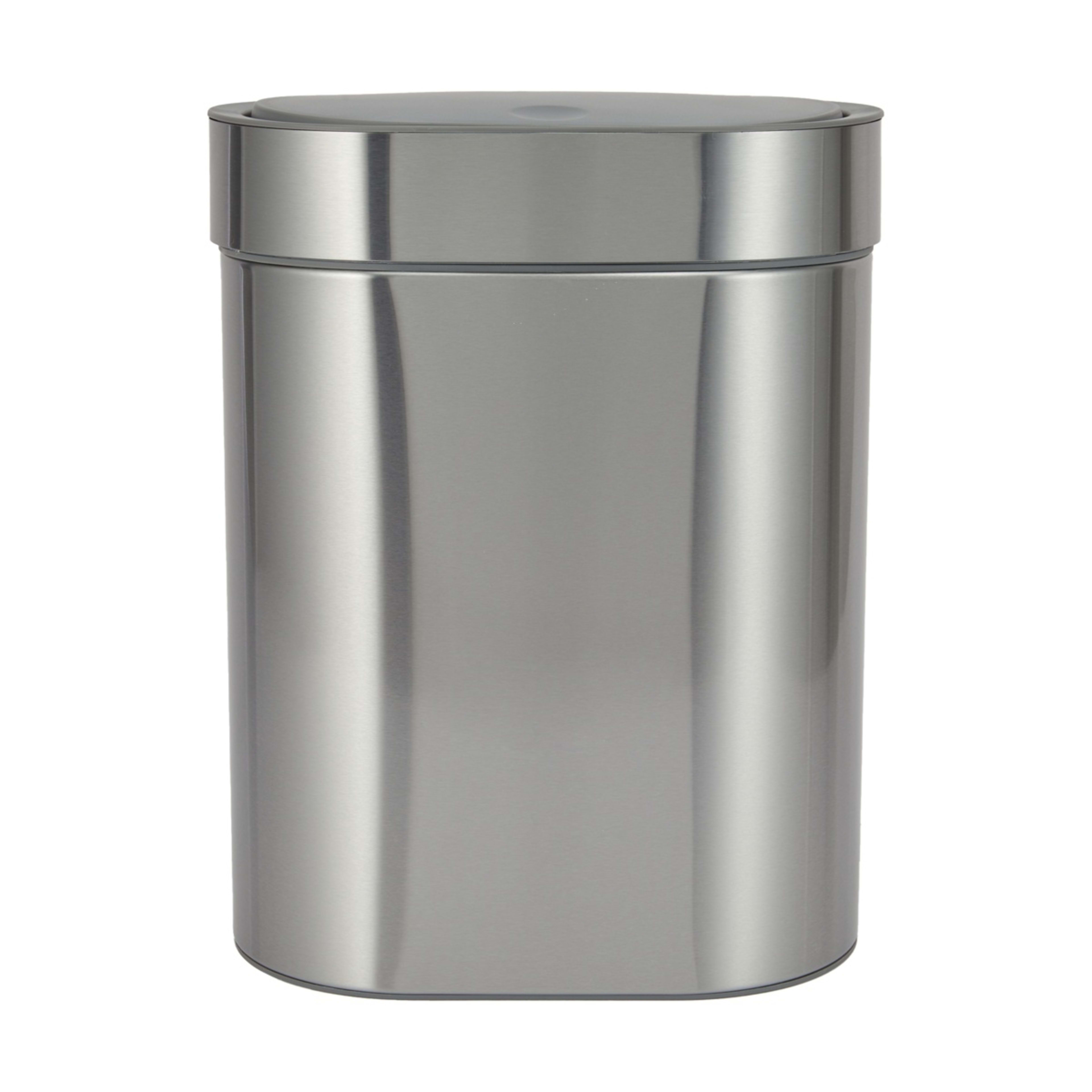 4L Stainless Steel Push Top Bin - Kmart