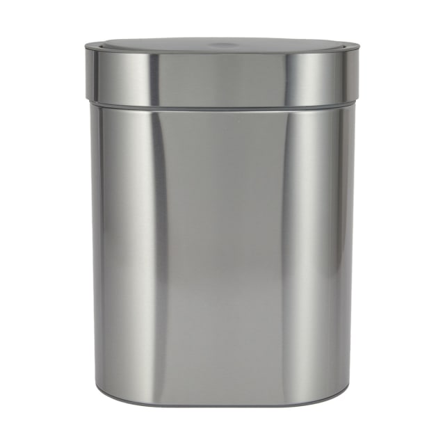 4L Stainless Steel Push Top Bin - Kmart