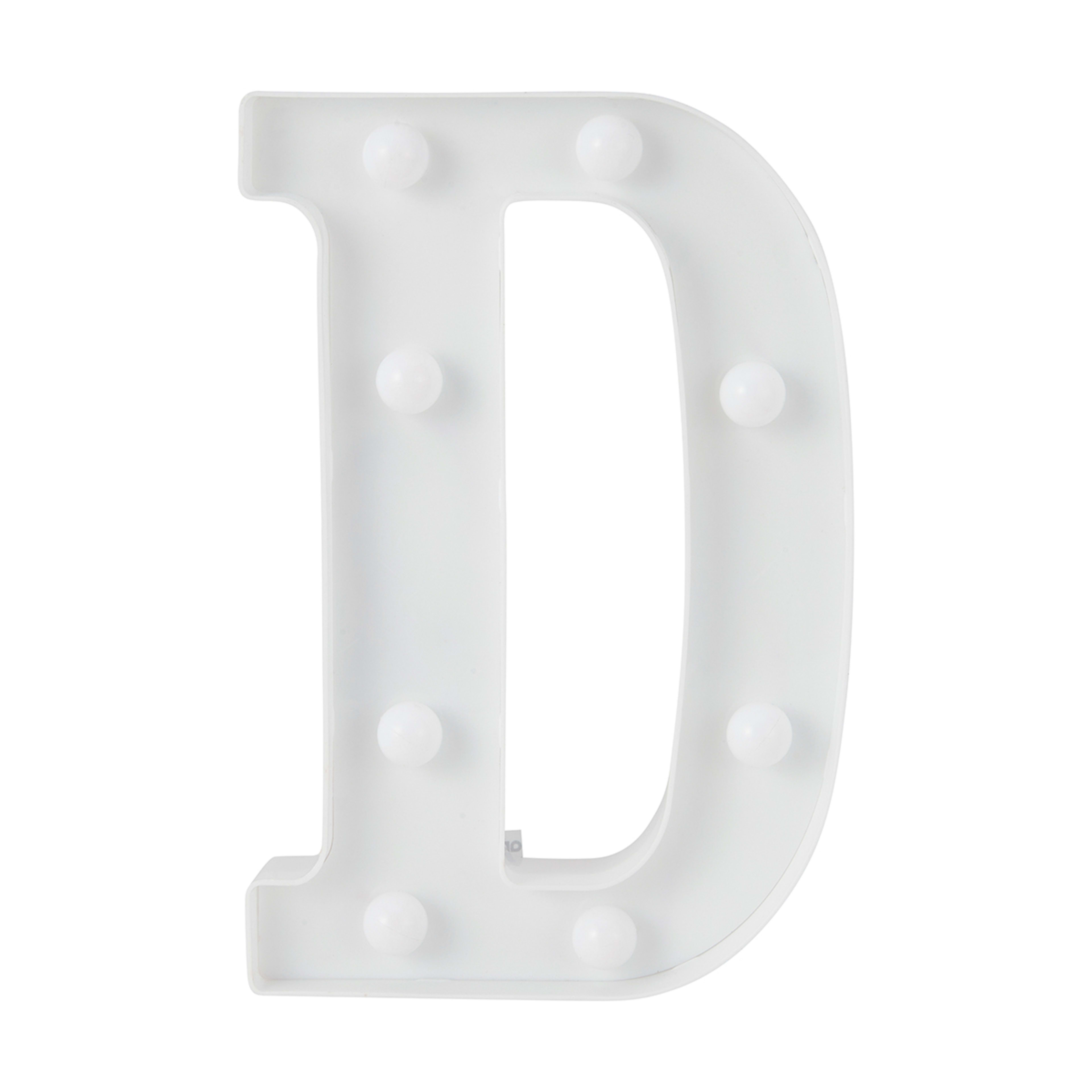 Light Up Letter - D - Kmart