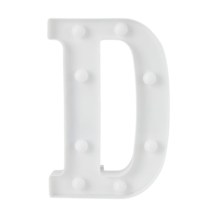 Light Up Letter - D - Kmart