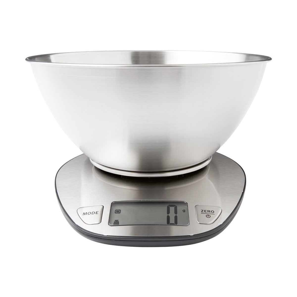 Stainless Steel Kitchen Scale with Bowl - Kmart