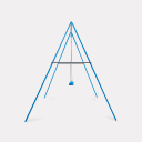 2 in 1 Swing Set - Kmart