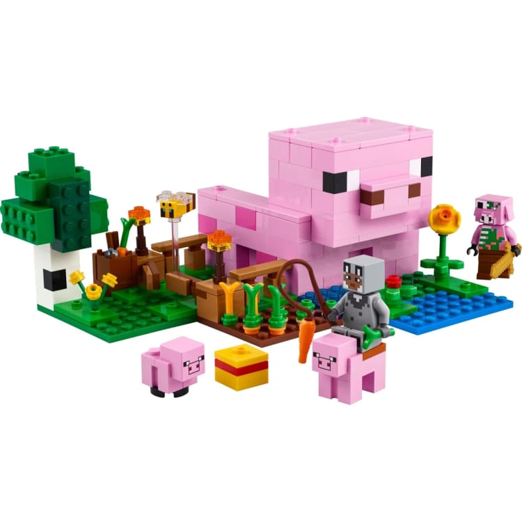 LEGO Minecraft The Baby Pig House 21268 - Kmart