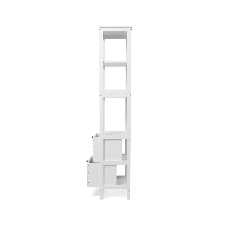 Panelled 5 Tier Shelf Unit - Kmart