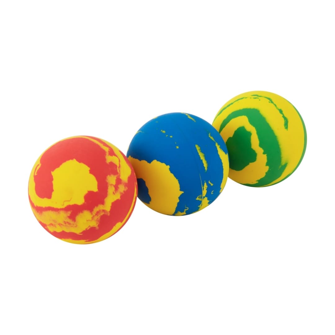 3 Pack Pet Toy Rubber Ball - Kmart