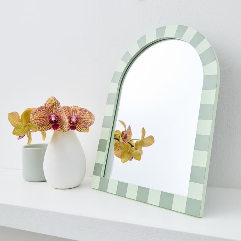 Two Tone Arch Mirror - Kmart