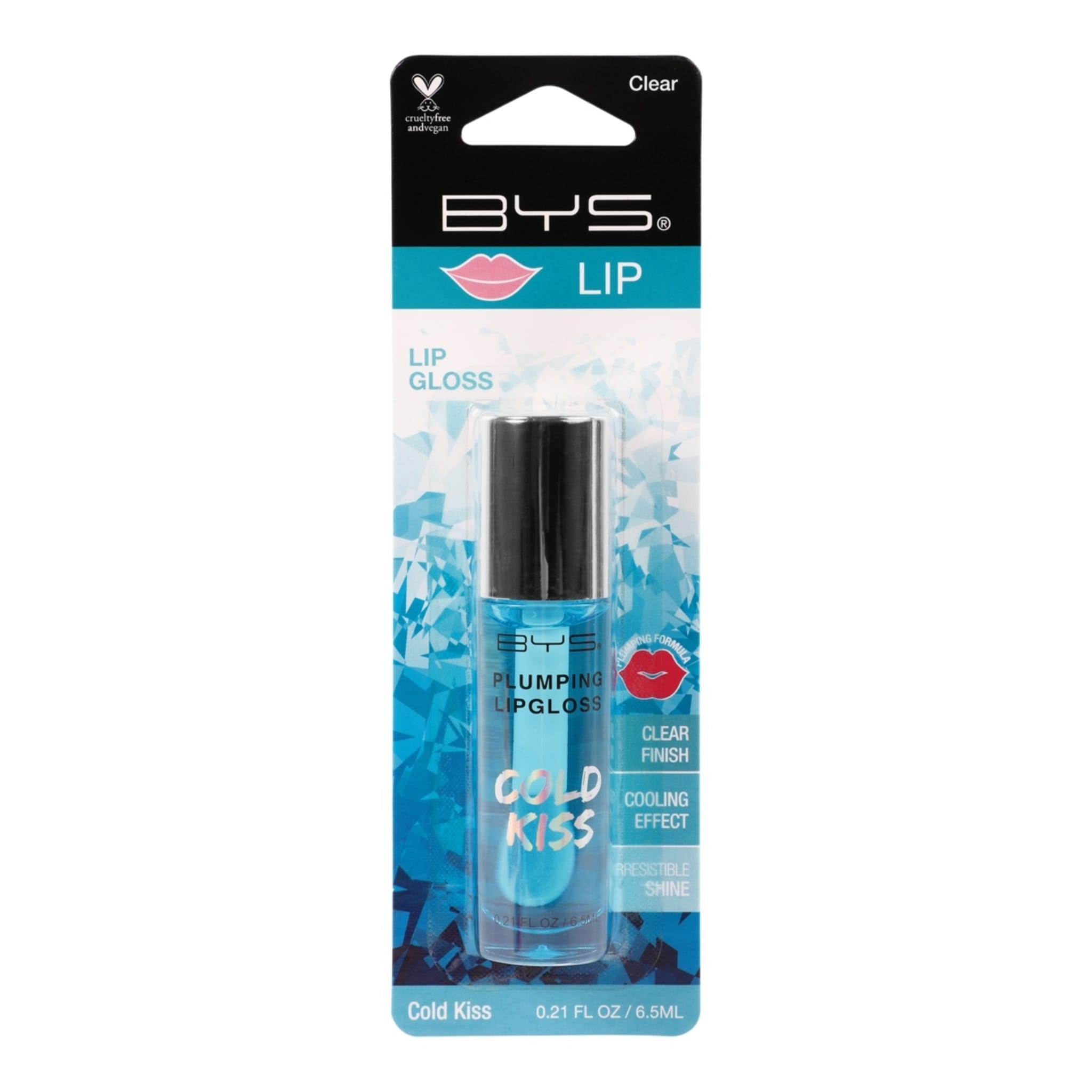BYS Plumping Lip Gloss - Cold Kiss - Kmart