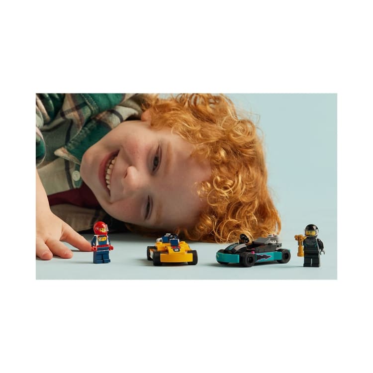 LEGO City Great Vehicles Go-Karts and Race Drivers 60400 - Kmart