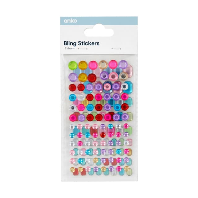 Bling Stickers - Gemstone - Kmart