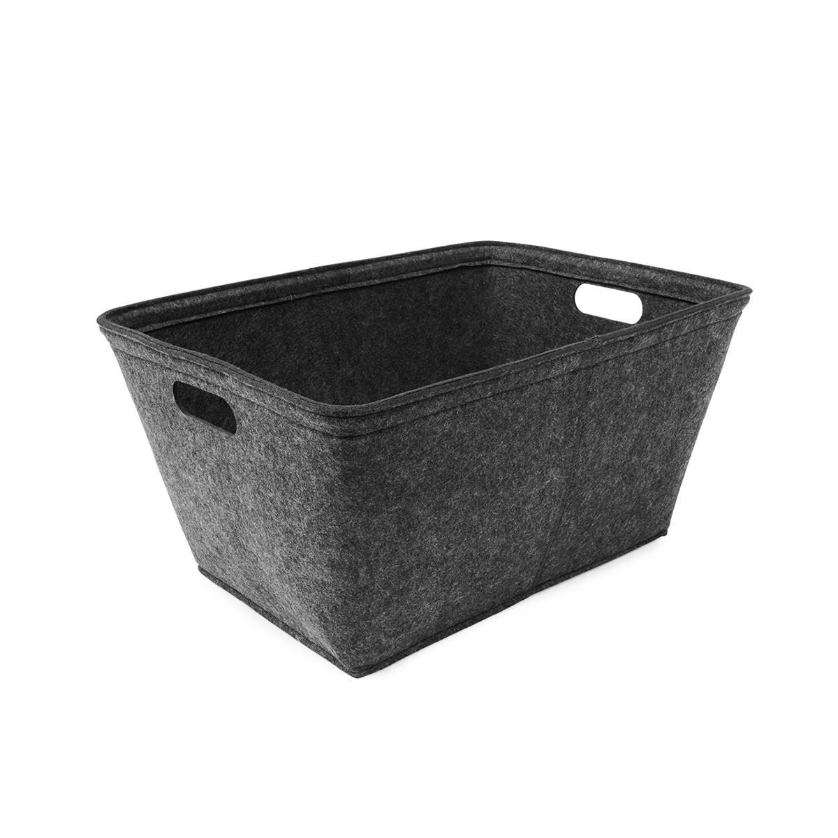 Felt Tub - Medium, Charcoal - Kmart