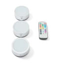 3 Pack LED RGB Lights - Kmart