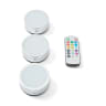3 Pack LED RGB Lights - Kmart