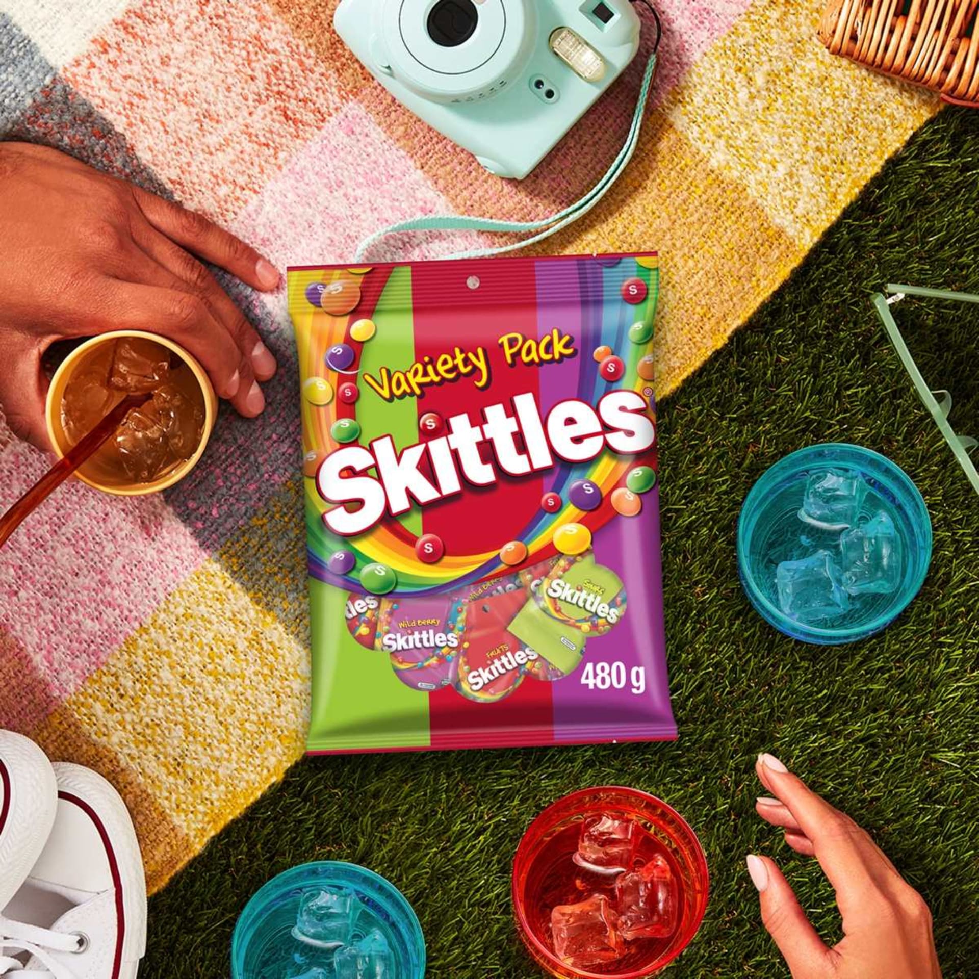 32 Pack Skittles Variety Pack 480g - Kmart