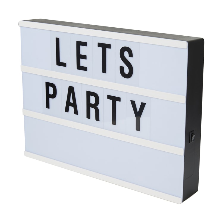 Light Box with Letters - Kmart