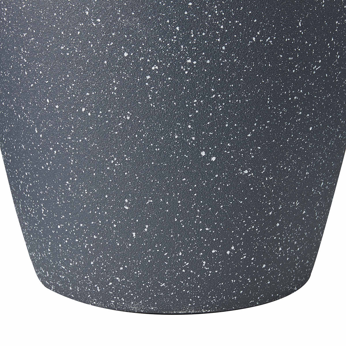 35cm Textured Pot - Grey - Kmart