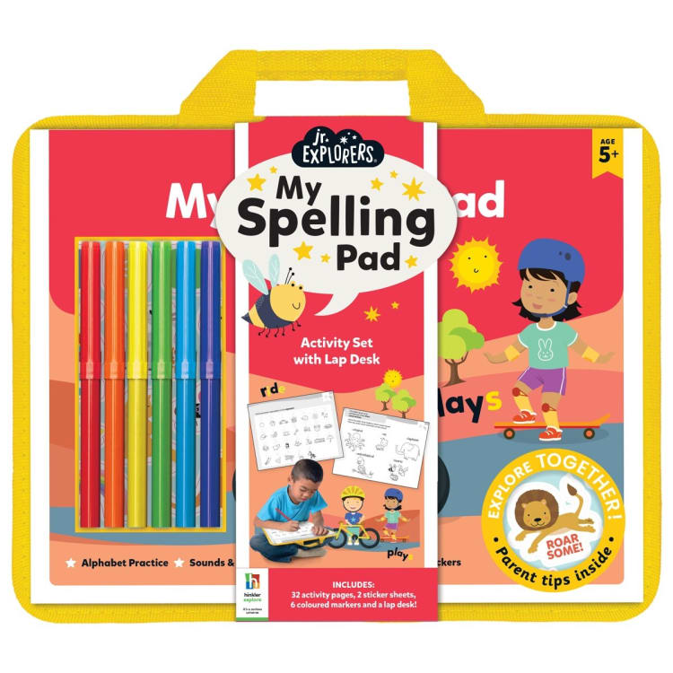 Jr. Explorers: My Spelling Pad Activity Set with Lap Desk - Book - Kmart