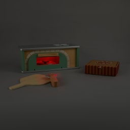 20 Piece Wooden Light and Sound Pizza Oven Set - Kmart