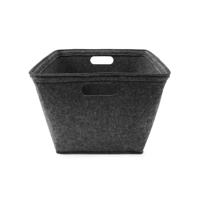 Felt Tub - Large, Charcoal - Kmart
