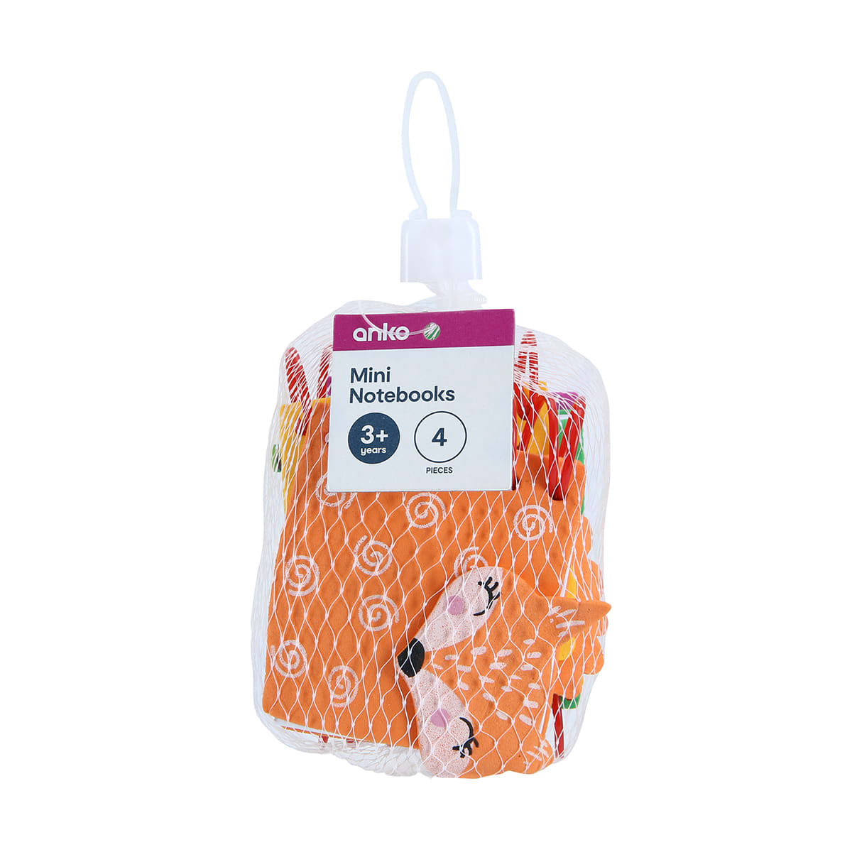 4 Pack Mini Notebooks - Kmart