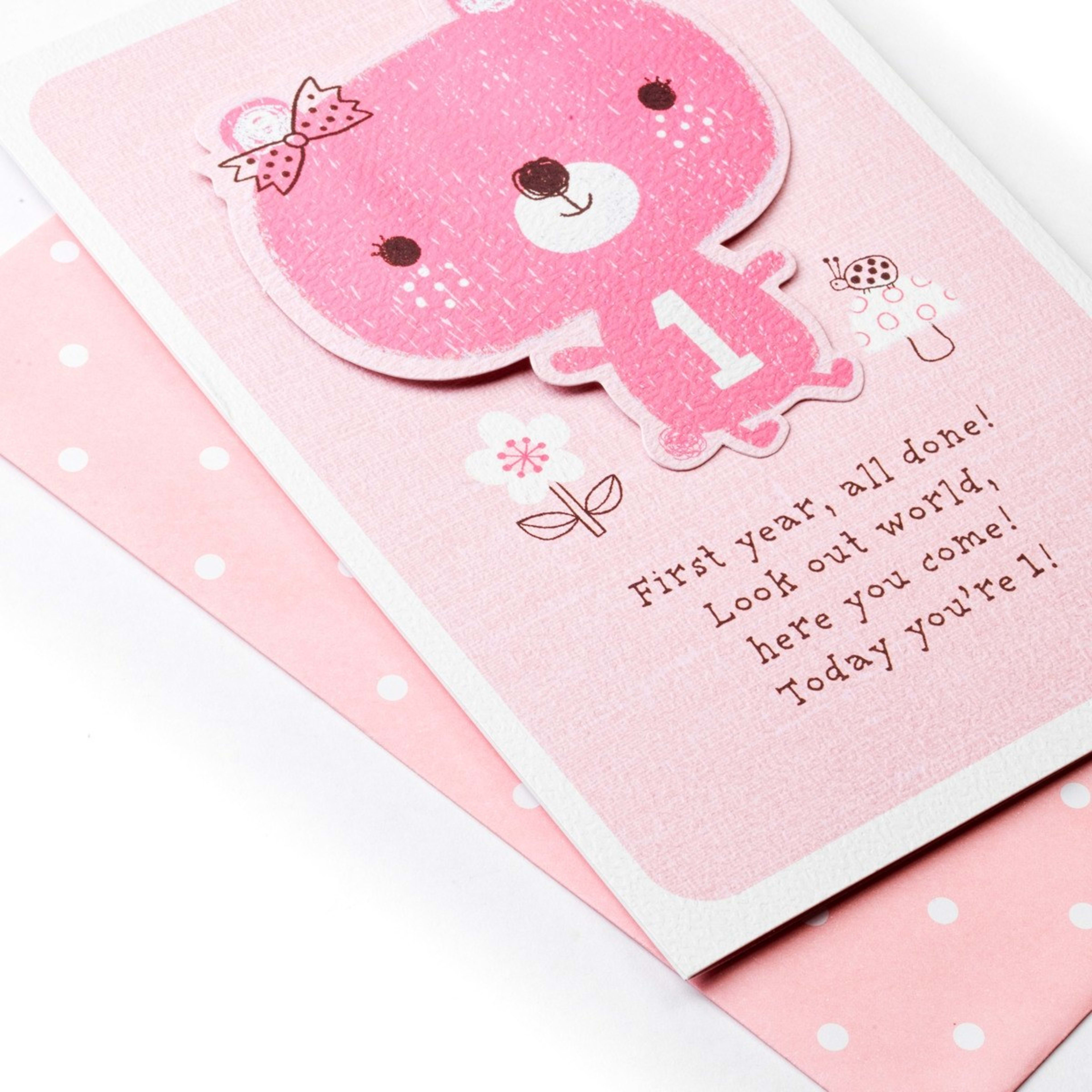 Hallmark 1st Birthday Card - Look Out World - Kmart