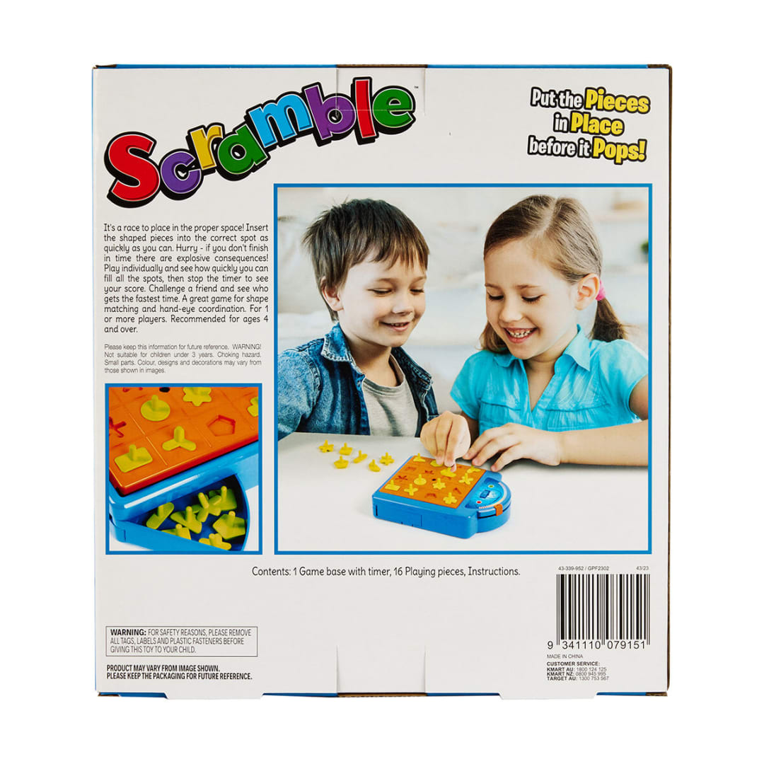 Scramble Game - Kmart