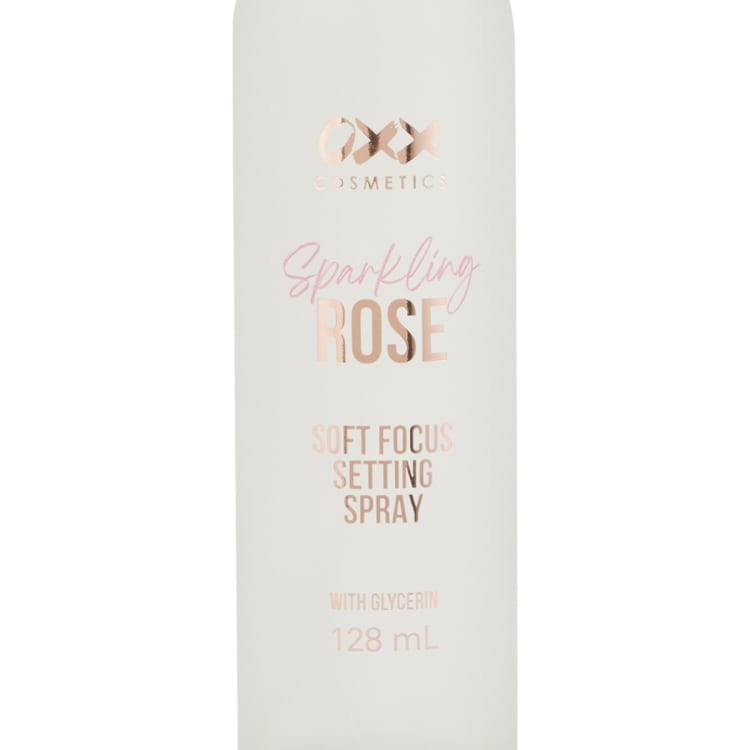 OXX Cosmetics Sparkling Rose Soft Focus Setting Spray - Kmart