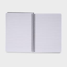 A5 Spiral Notebook - Black - Kmart