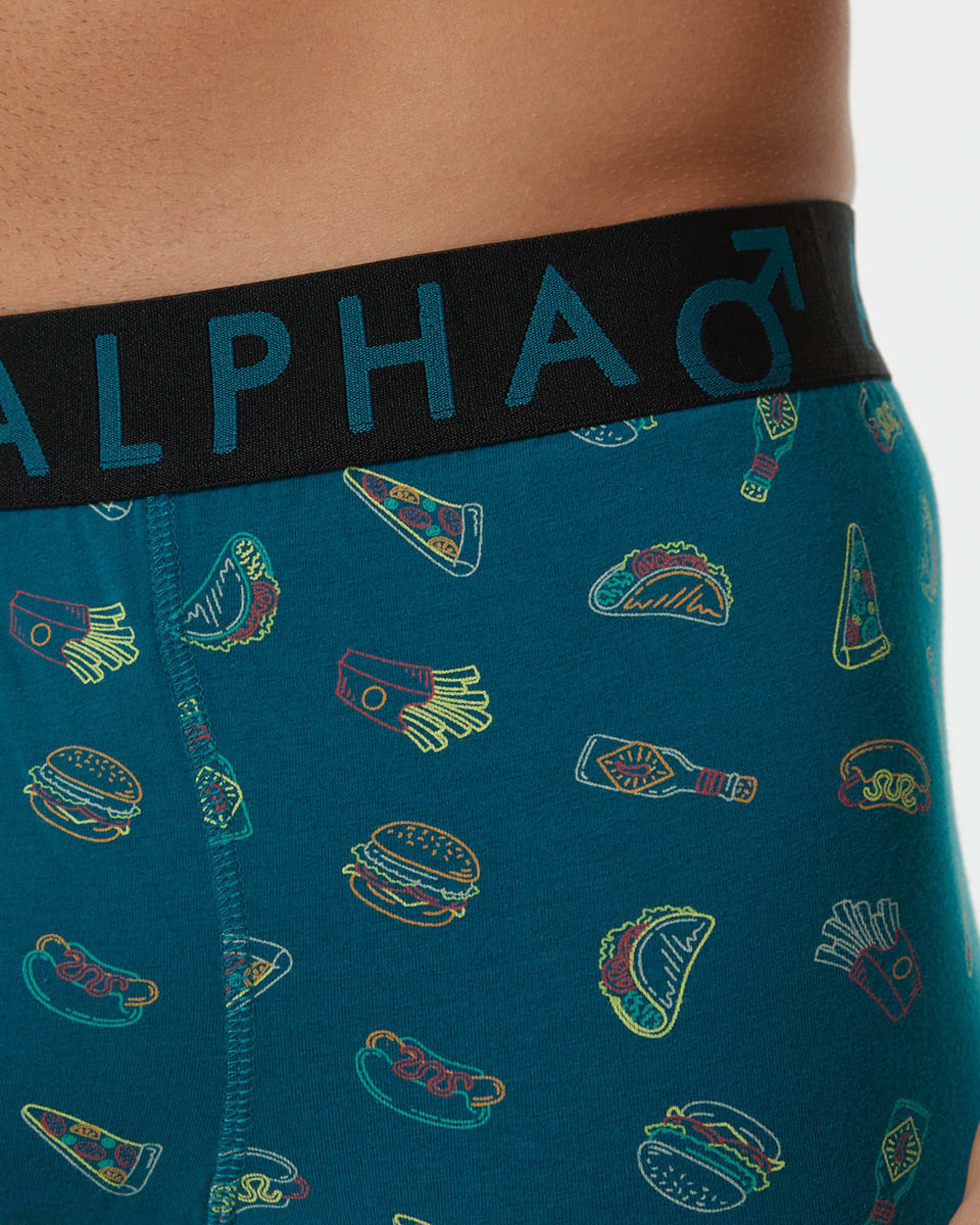 3 Pack Fly Front Print Trunks - Kmart NZ