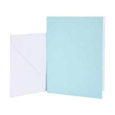 50 Pack Cards and Envelopes - Pastel - Kmart
