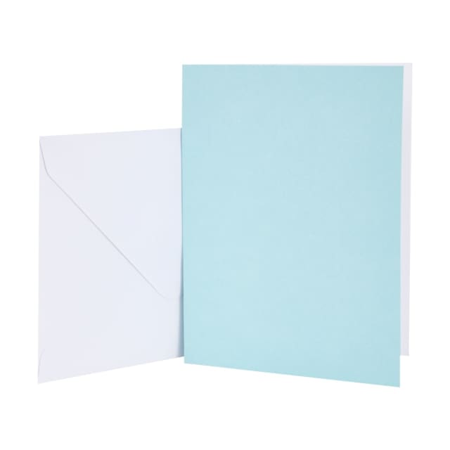 50 Pack Cards and Envelopes - Pastel - Kmart