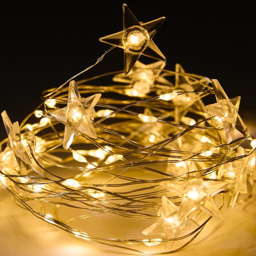 Mini Star Wire String Lights - Kmart