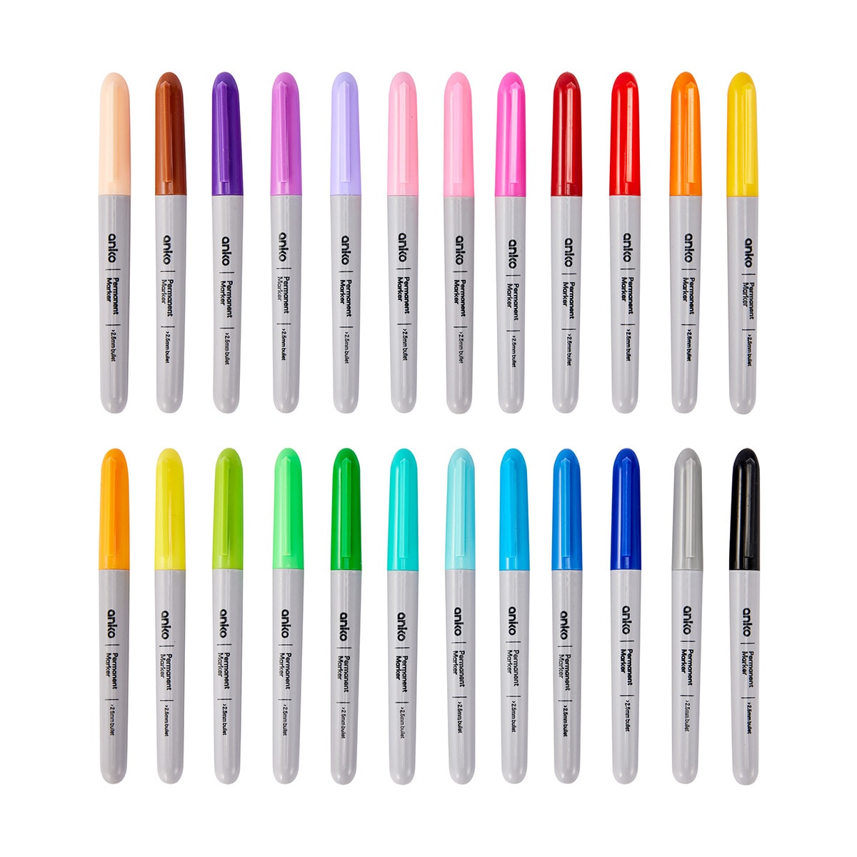 24 Pack Permanent Markers - Kmart NZ