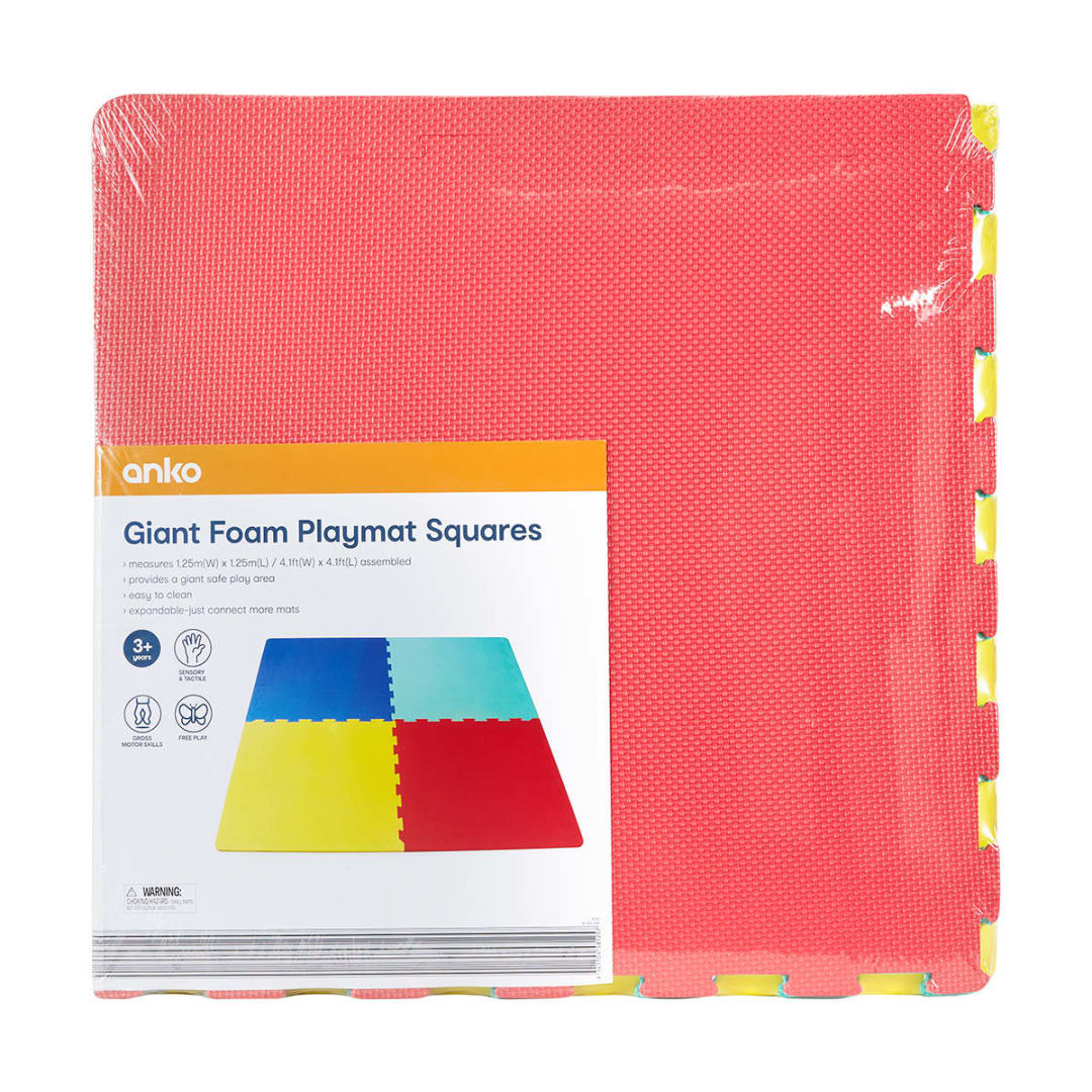 Giant EVA Foam Playmat Squares - Kmart