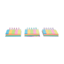 Spiral Sticky Note Pad - Assorted - Kmart