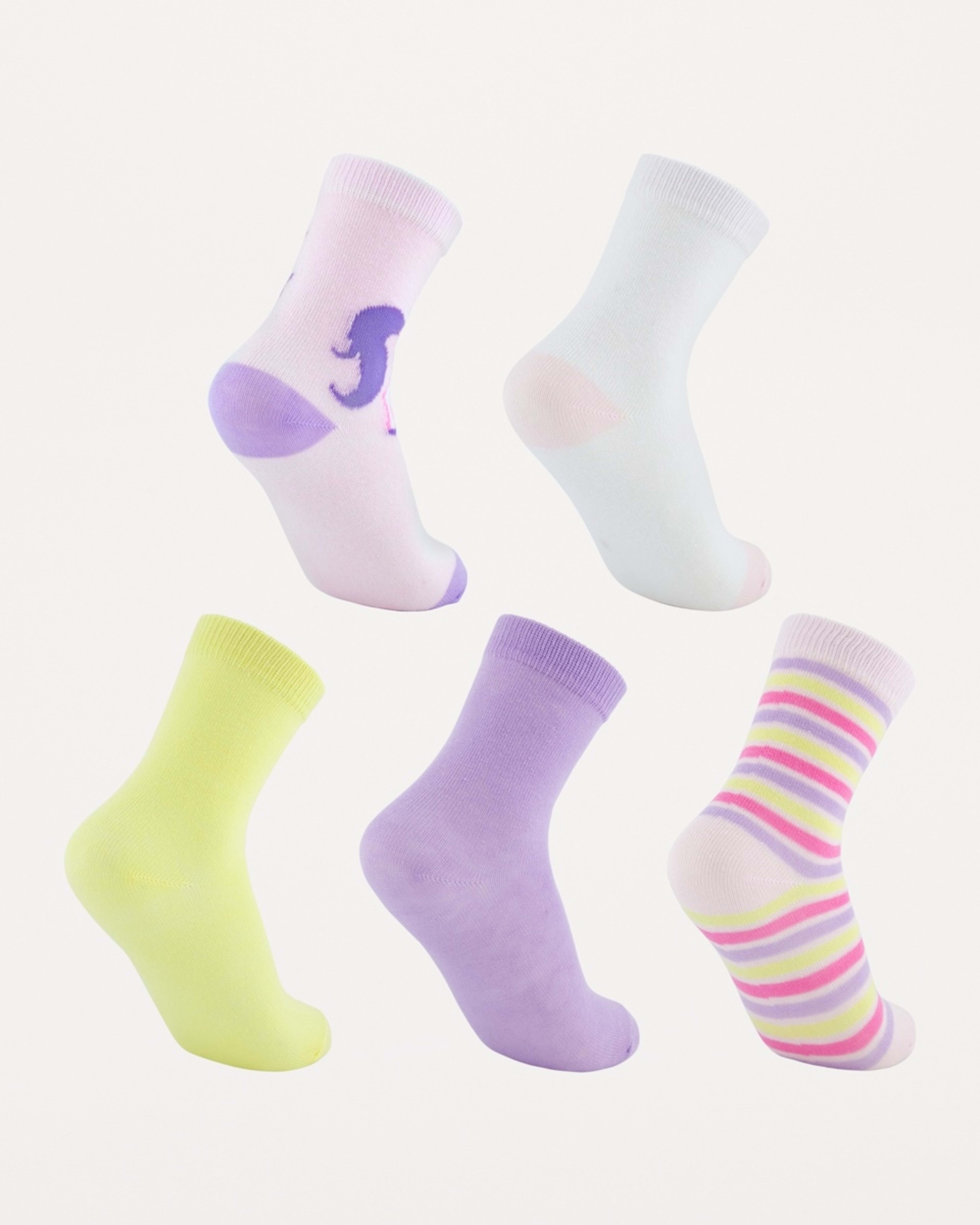 5 Pack Crew Socks - Kmart