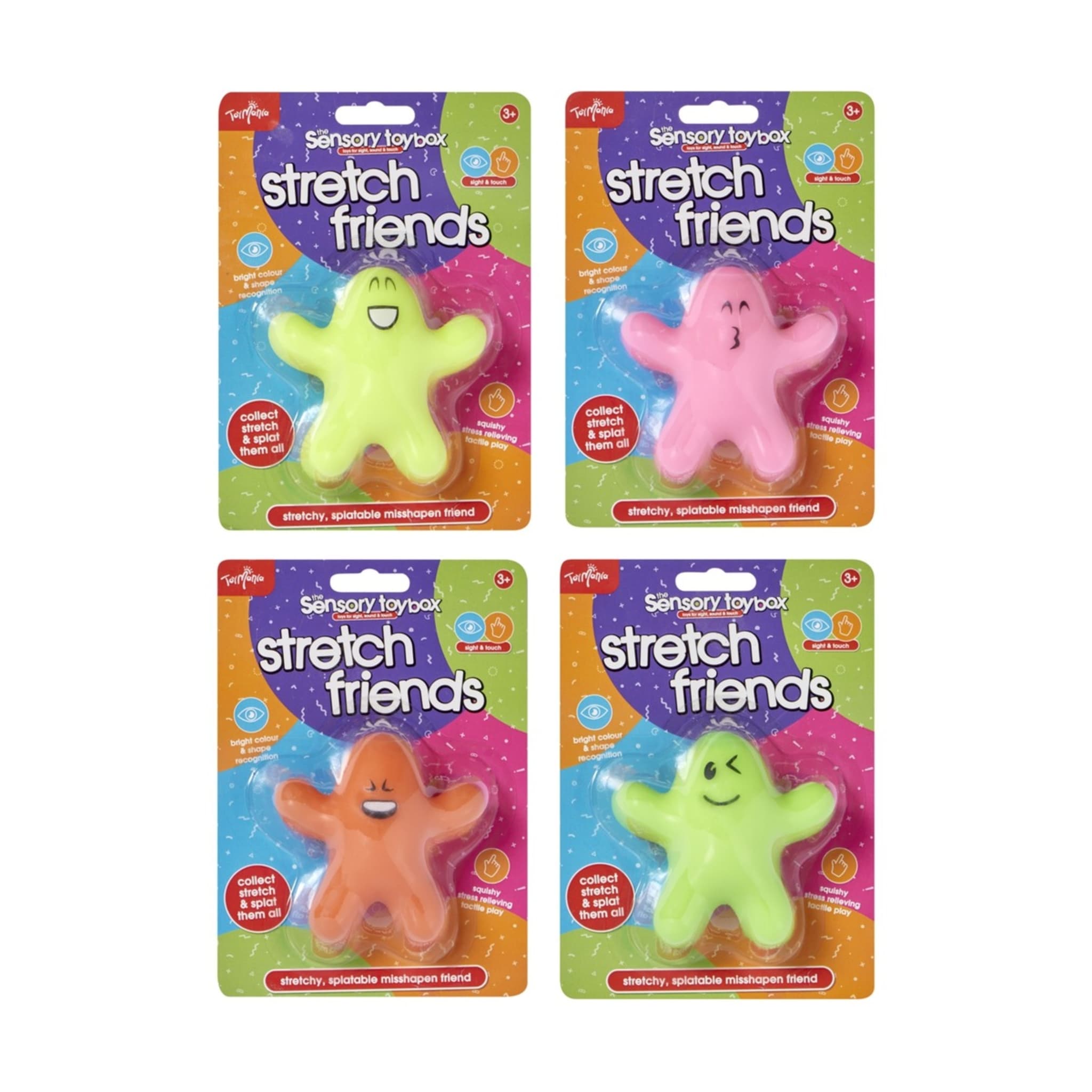 ToyMania The Sensory Toy Box Stretch Friends - Assorted - Kmart