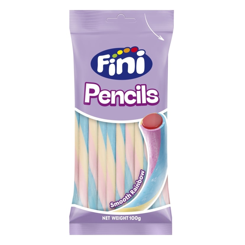Fini Smooth Rainbow Pencils 100g - Kmart