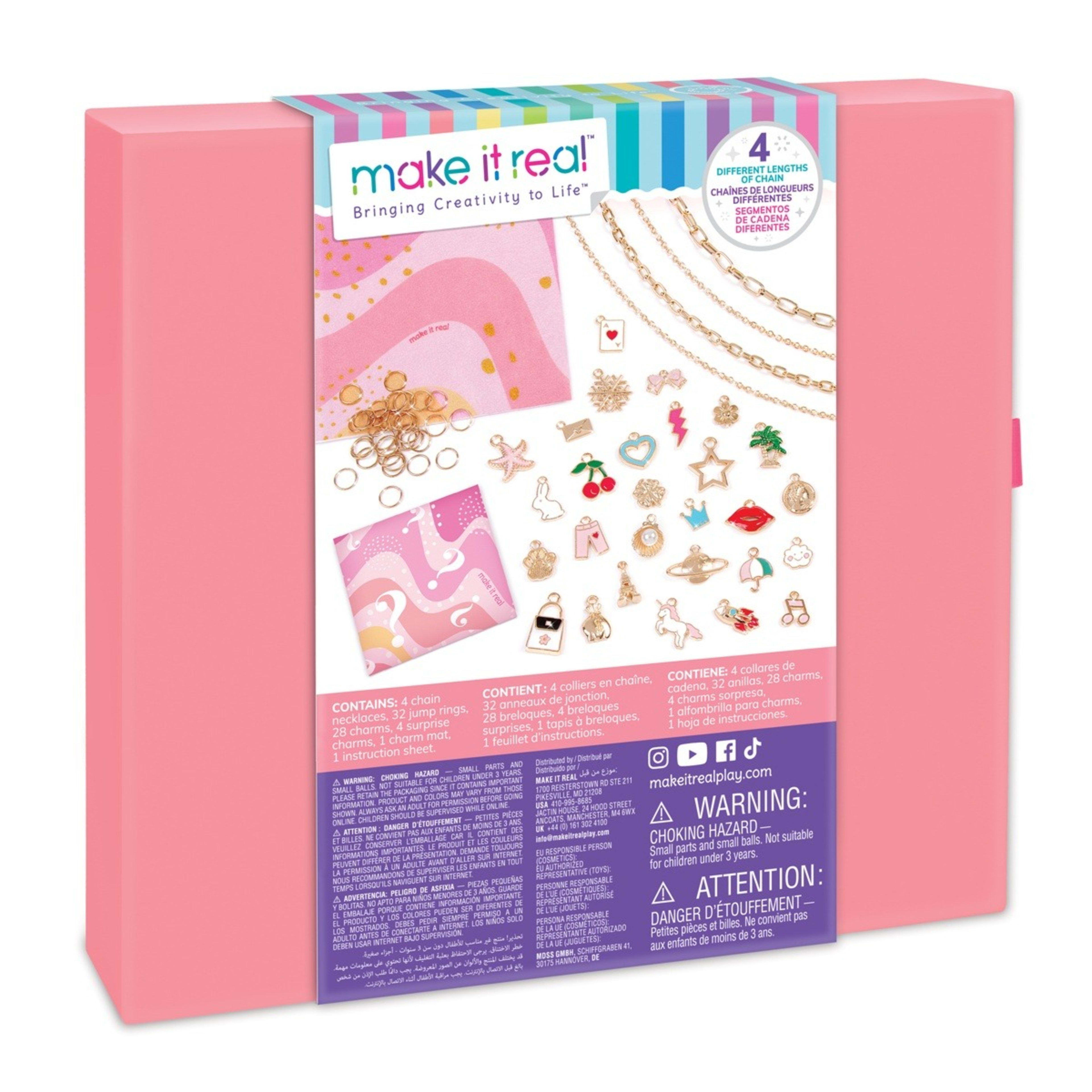 70 Piece Make It Real Handful of Charm Jewelry Set - Kmart