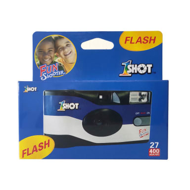 Flash Fun Shooter 1 Shot Disposable Camera - Kmart