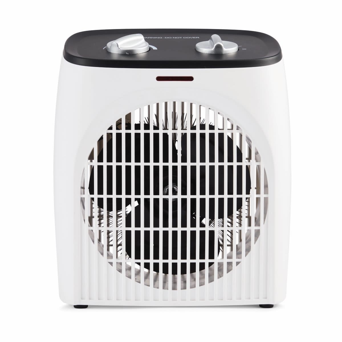Fan Heater - Black and White - Kmart