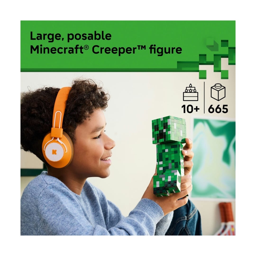 LEGO Minecraft The Creeper 21276 - Kmart