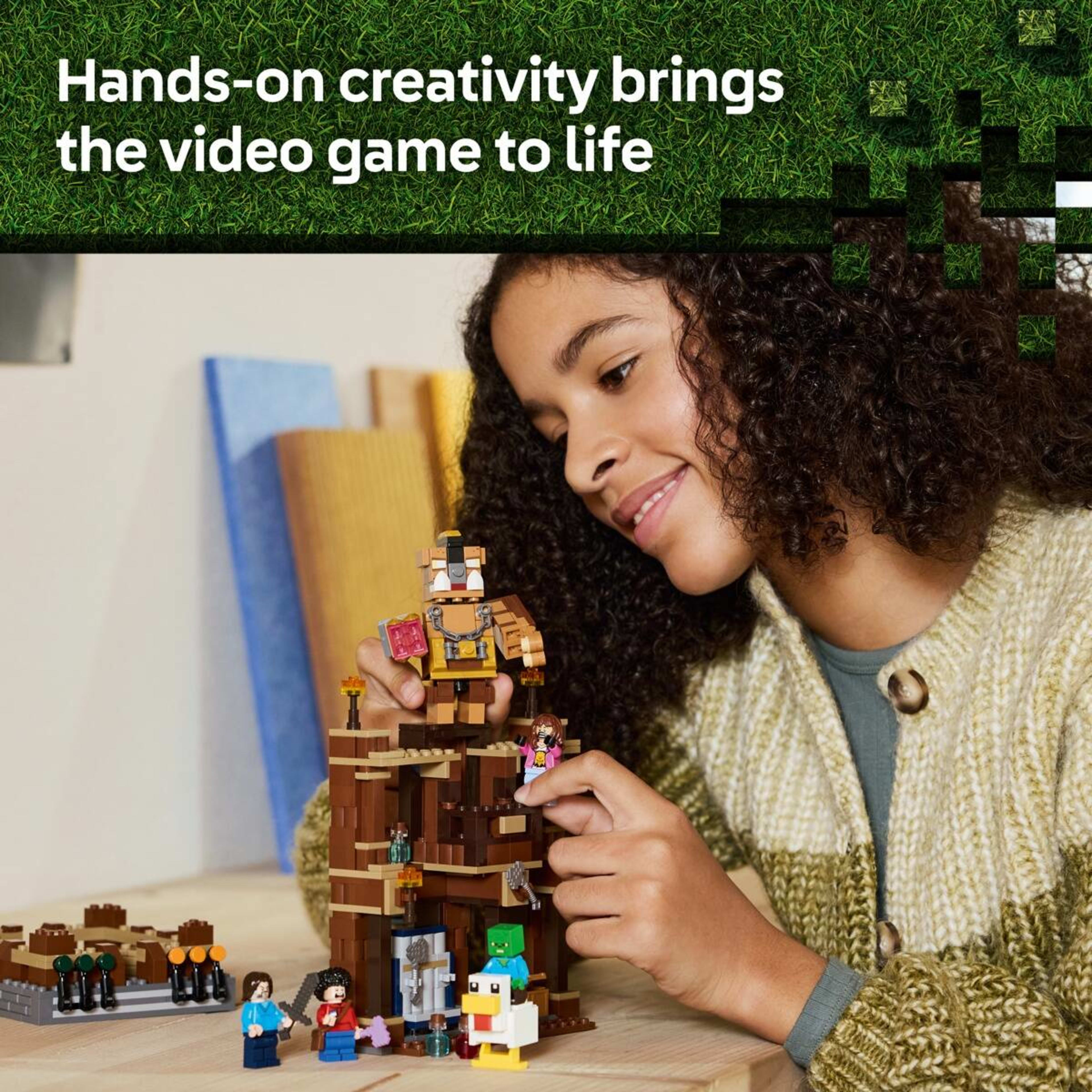 LEGO Minecraft Woodland Mansion Fighting Ring 21272 - Kmart