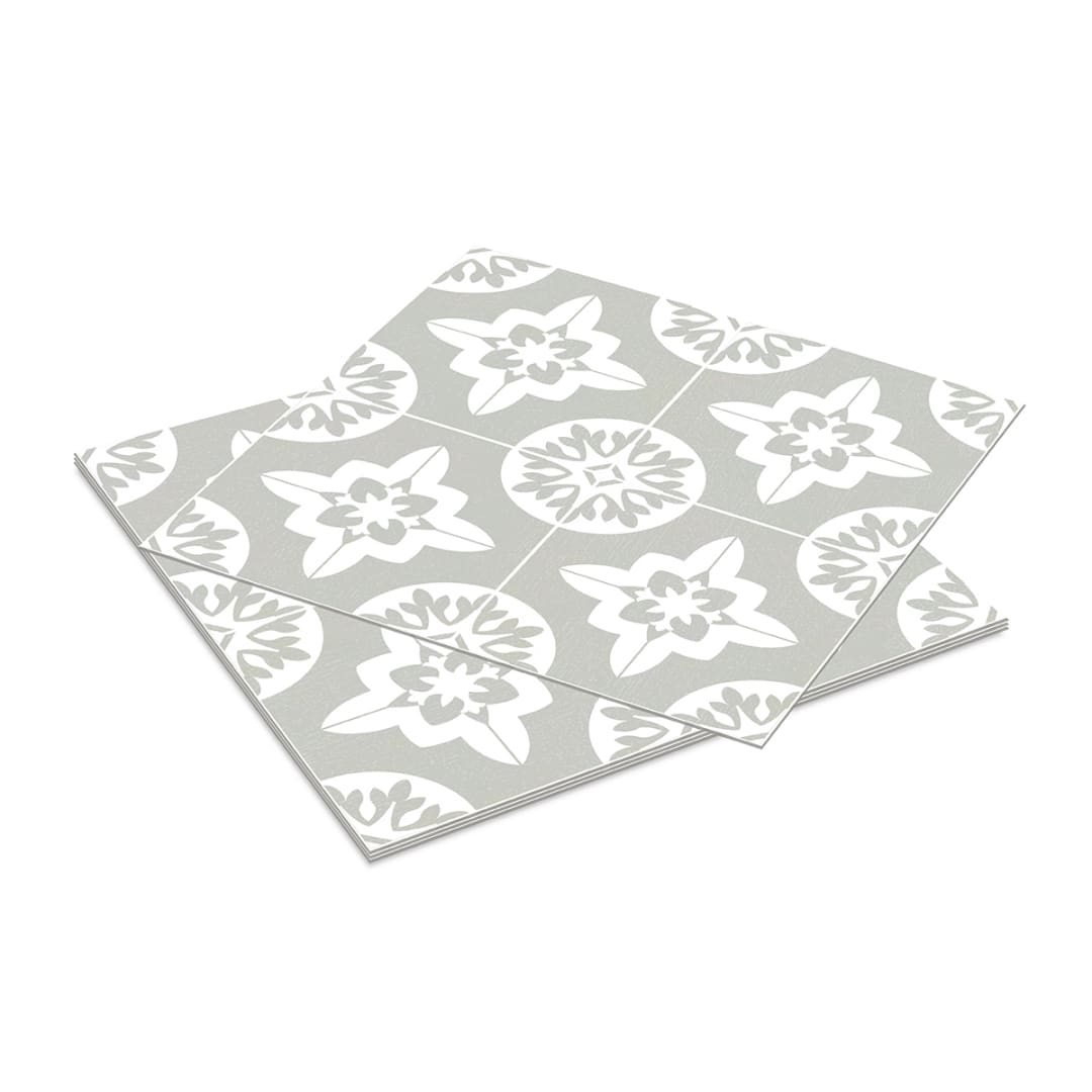8 Pack Vinyl Floor Tiles - Sofia - Kmart